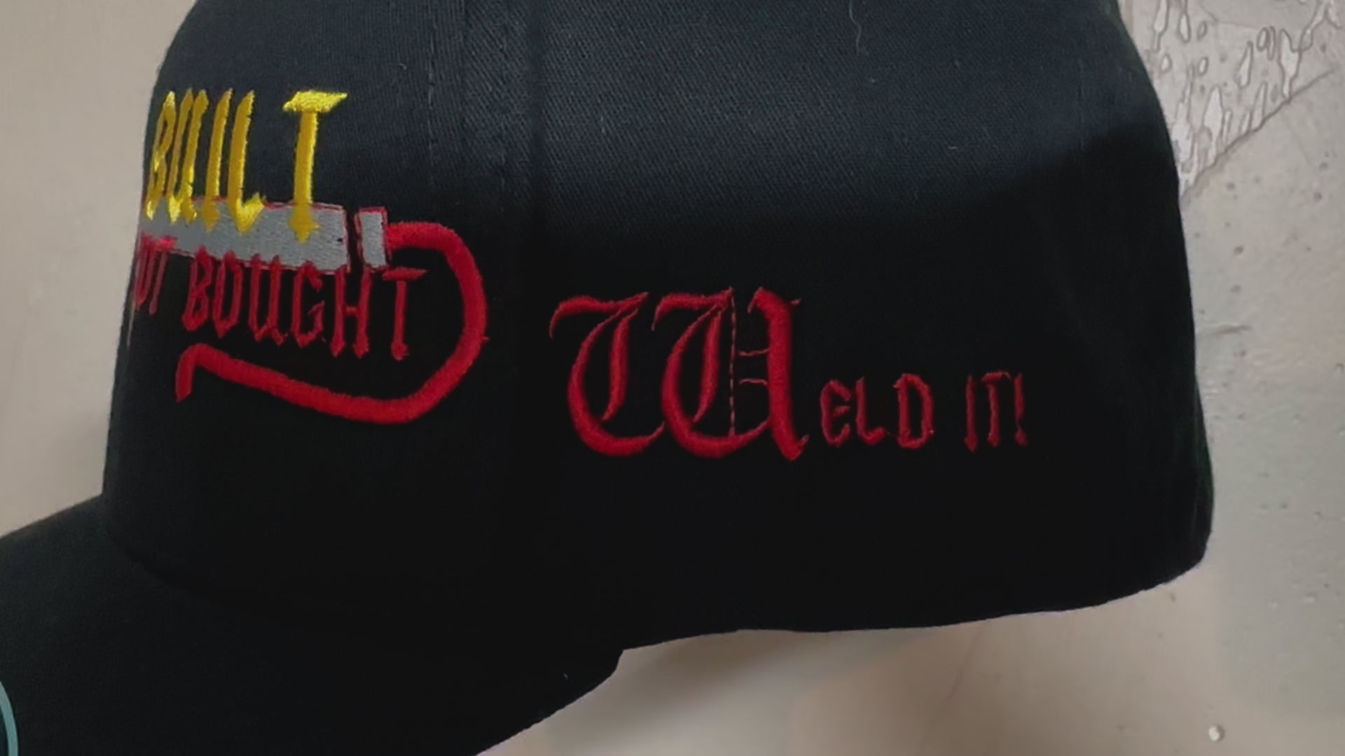 Custom Embroidered Hat – Ruby Reds Threads